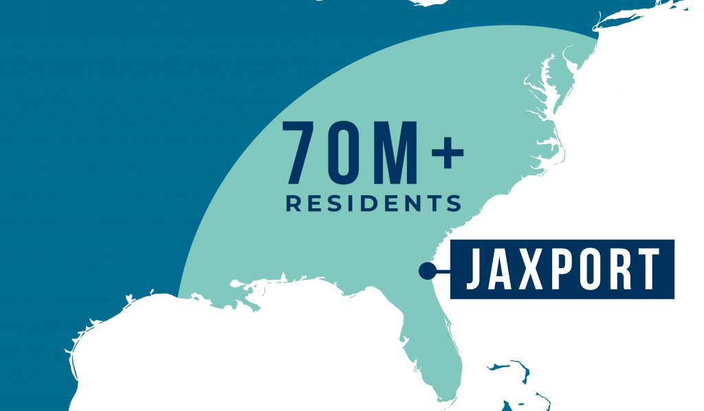 JAXPORT cruise reach